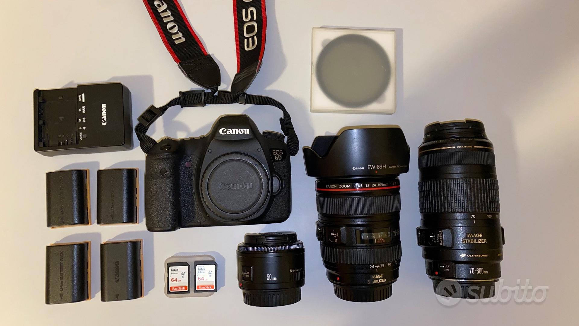 Canon 6D + 70-300mm + 50mm - Fotografia In vendita a Milano