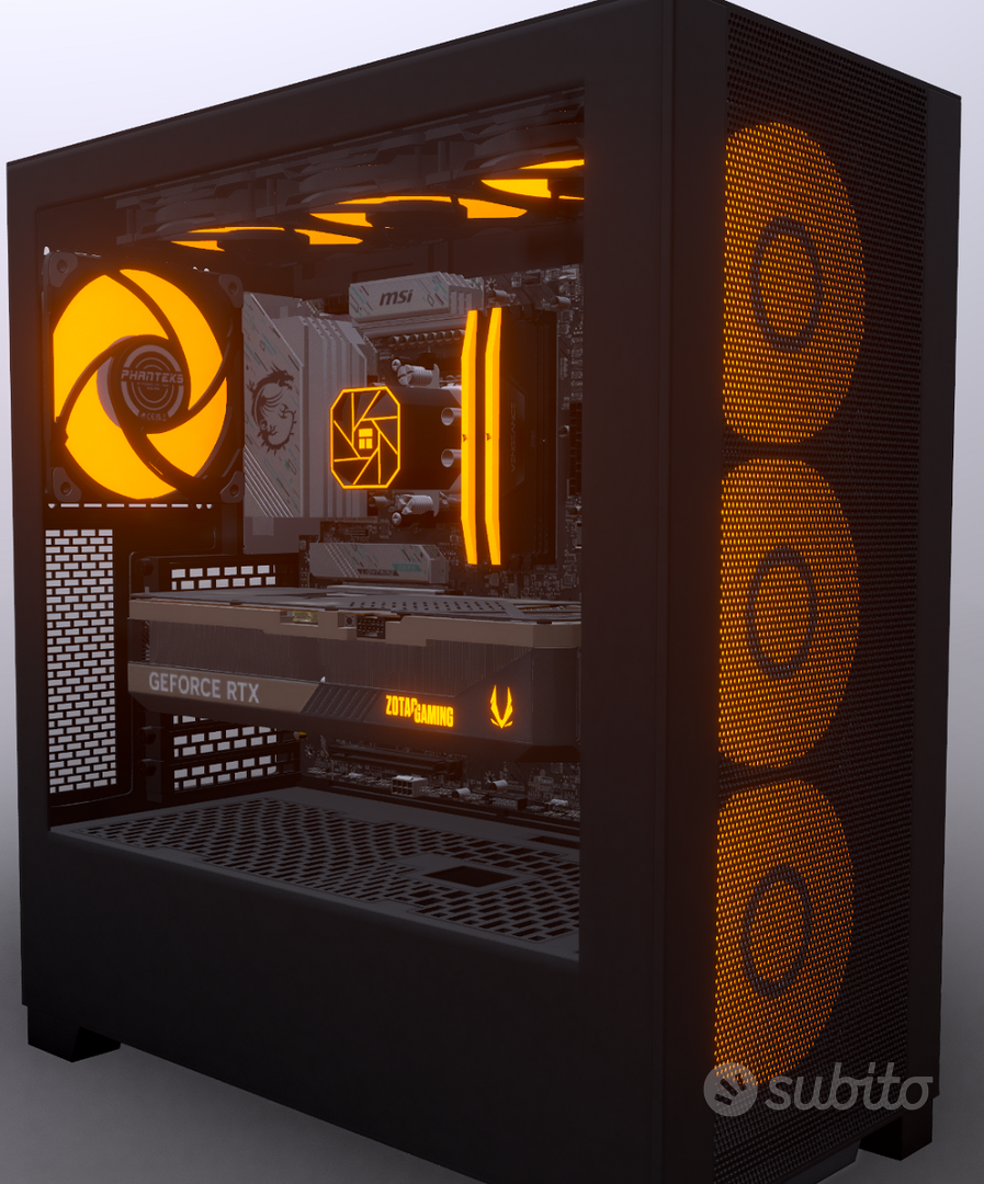 PC Gaming Nuovo Ryzen 5 7800X3D + RTX 5080 - Informatica In vendita a Lecce