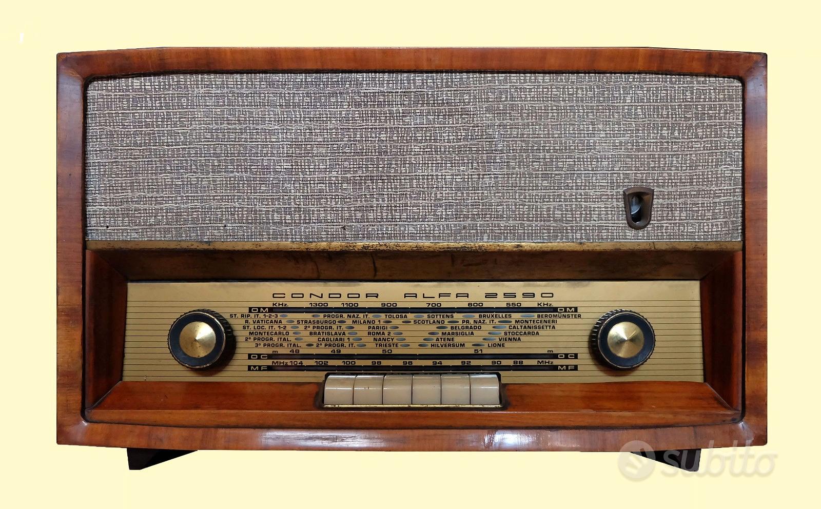 RADIO CONDOR Alfa 2590 anni'60 - Collezionismo In vendita a Monza e ...