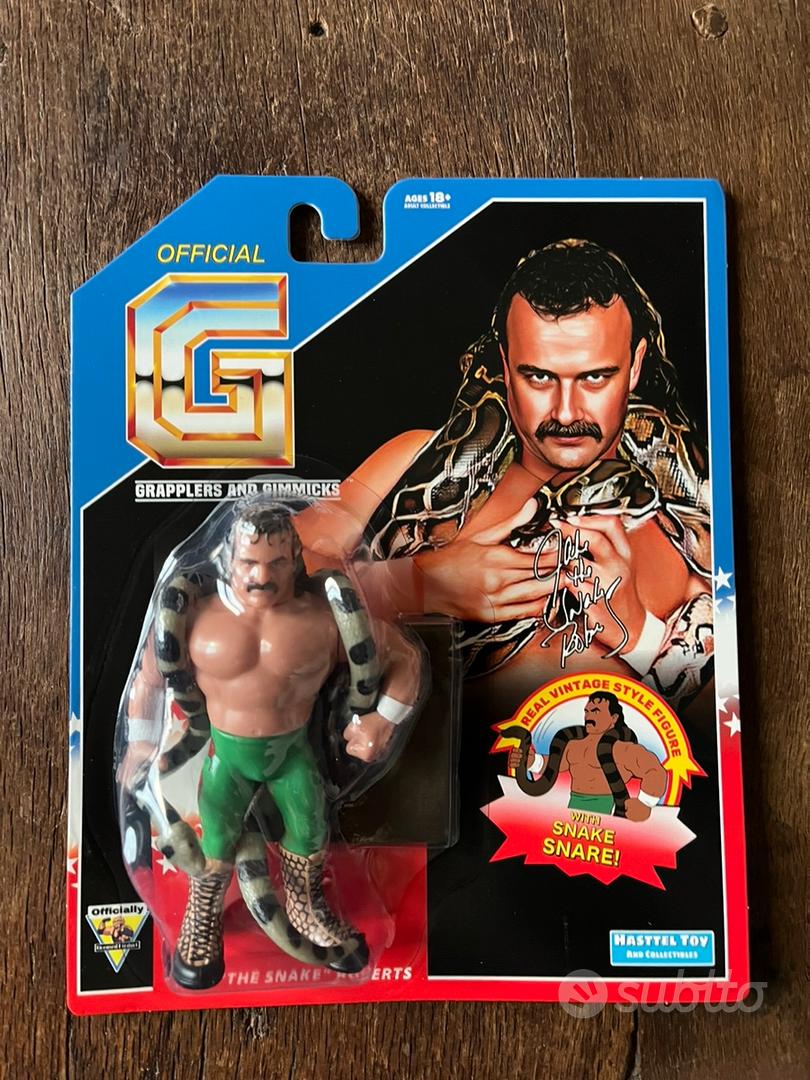 Wwf grapplers & gimmicks Jake the snake Roberts - Collezionismo In ...