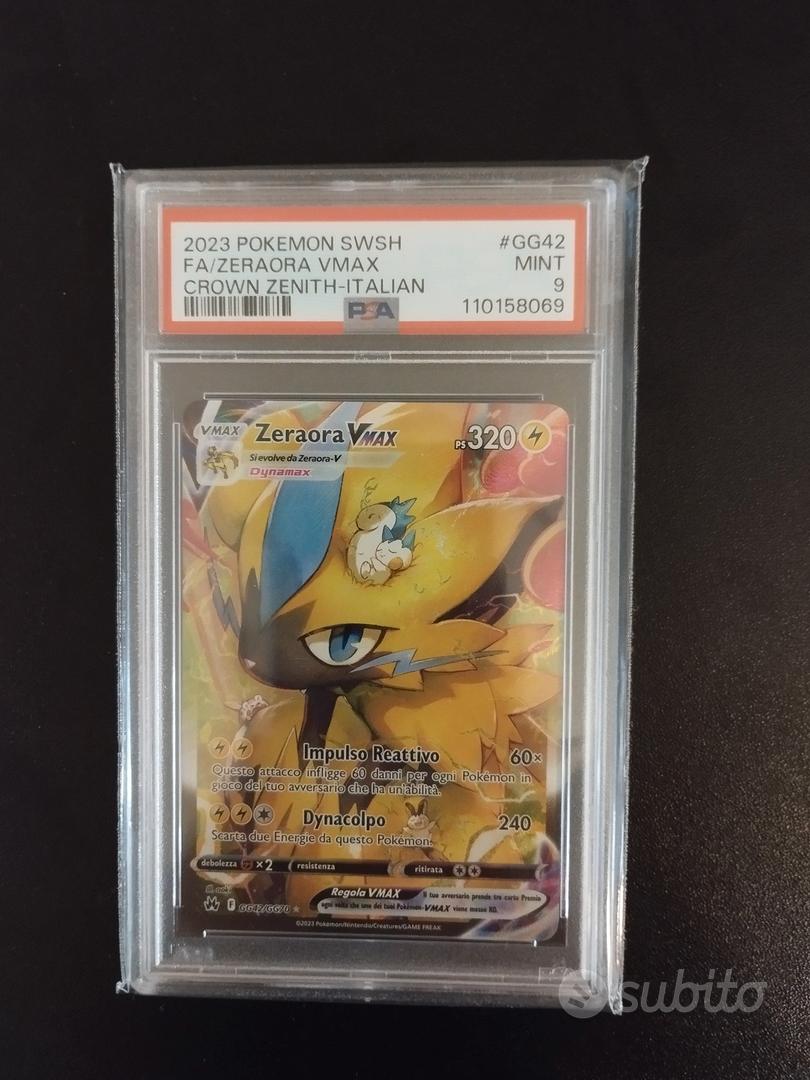 Pokemon Zeraora vmax zenith regale PSA 9 - Collezionismo In vendita a ...