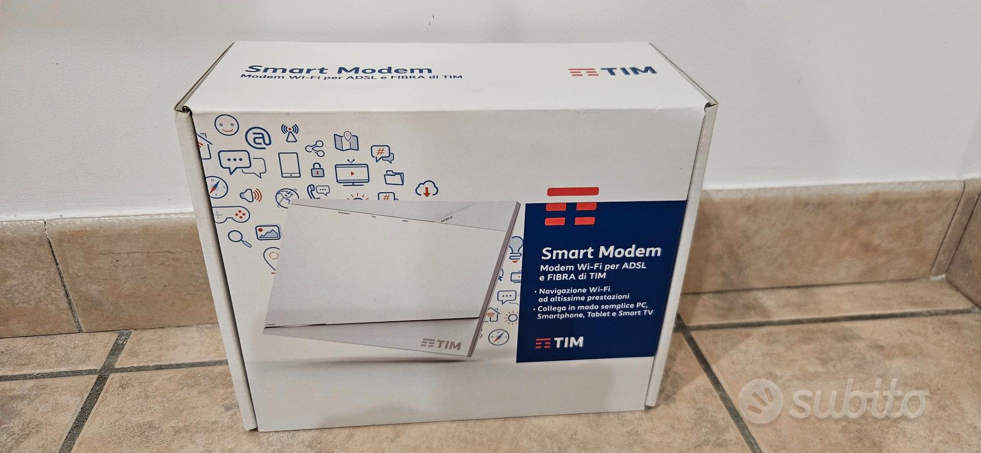 TIM Smart Modem Wi-Fi per ADSL E Fibra - Informatica In vendita a Verona