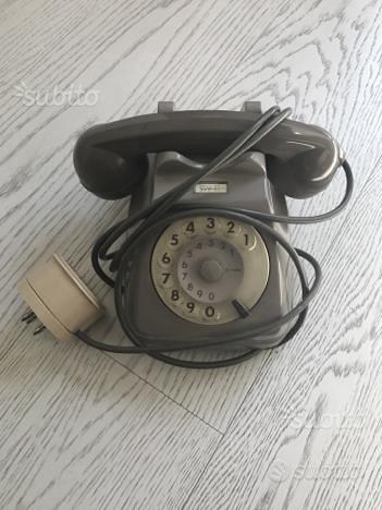 Telefono sip vintage a rotella anni 60 - Telefonia In vendita a Milano