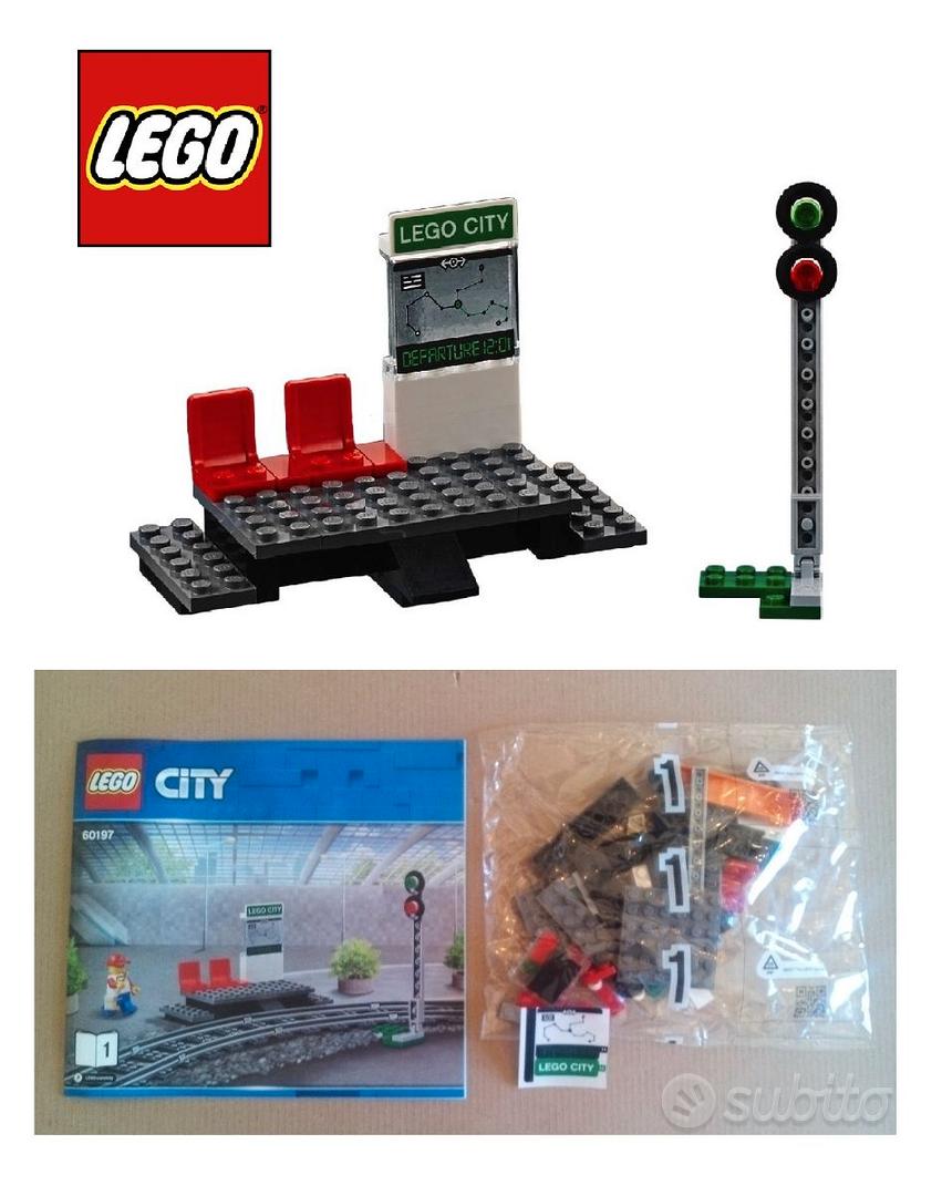 LEGO Train - Pensilina + Semaforo da 60197 NUOVI - Collezionismo In ...