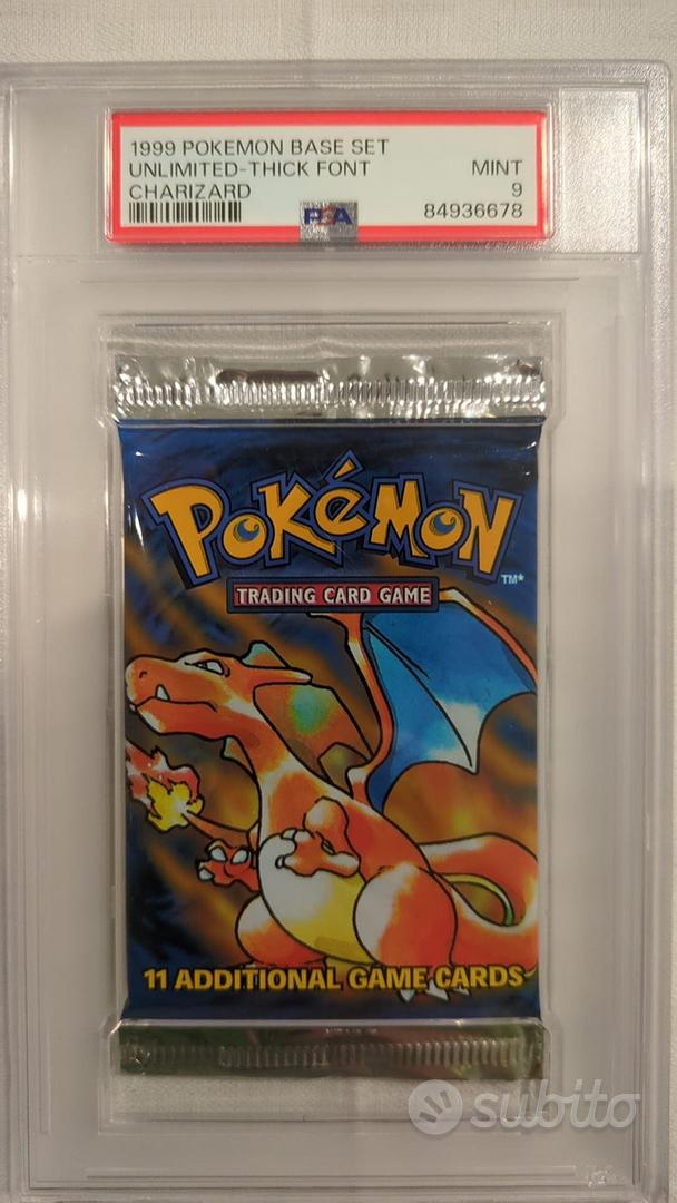 PSA 9 Pokemon Charizard 1999 Base Set unlimited - Collezionismo In ...