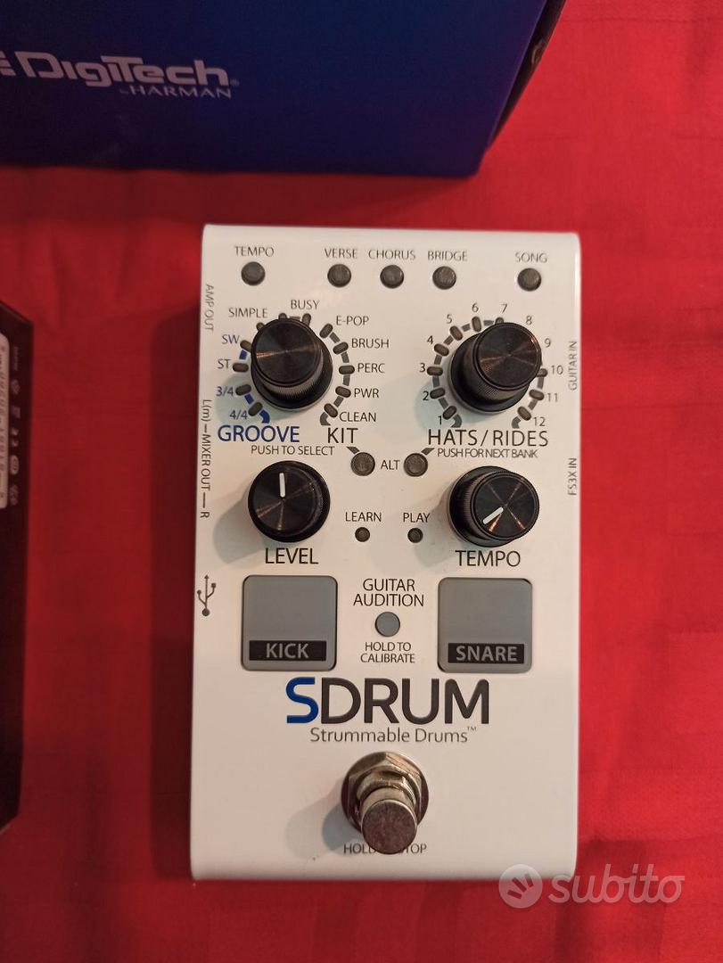 DIGITECH SDRUM (strummable drums) - Strumenti Musicali In DIGITECH SDRUM (strummable drums) - Strumenti Musicali In