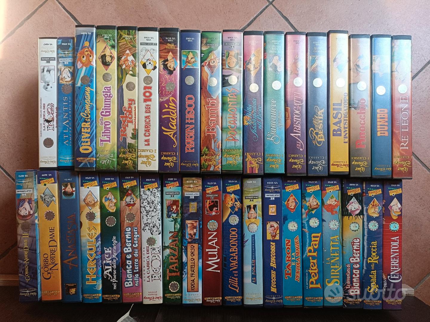 VHS originali Walt Disney - Audio/Video In vendita a Firenze