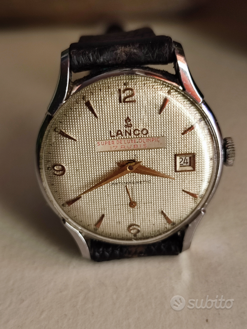 Orologio Lanco automatico s.de luxe Olimpic - Abbigliamento e Accessori ...