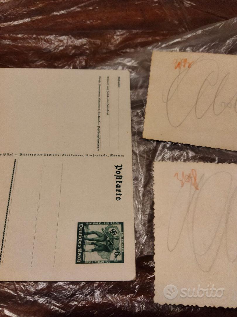 Cartolina Hitler e 2 foto esercito nazista - Collezionismo In vendita a ...