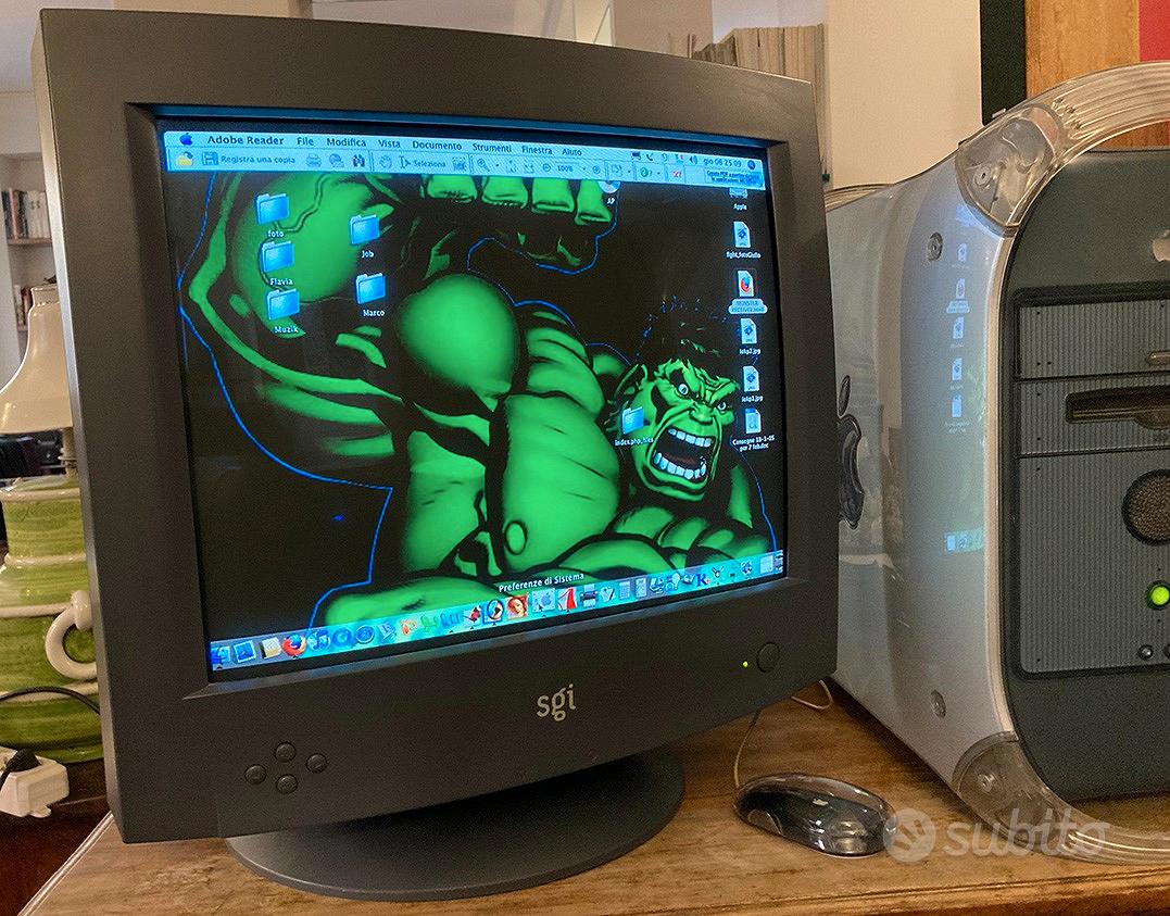 Monitor CRT Silicon Graphics SGi 18" - vintage TOP - Informatica In ...