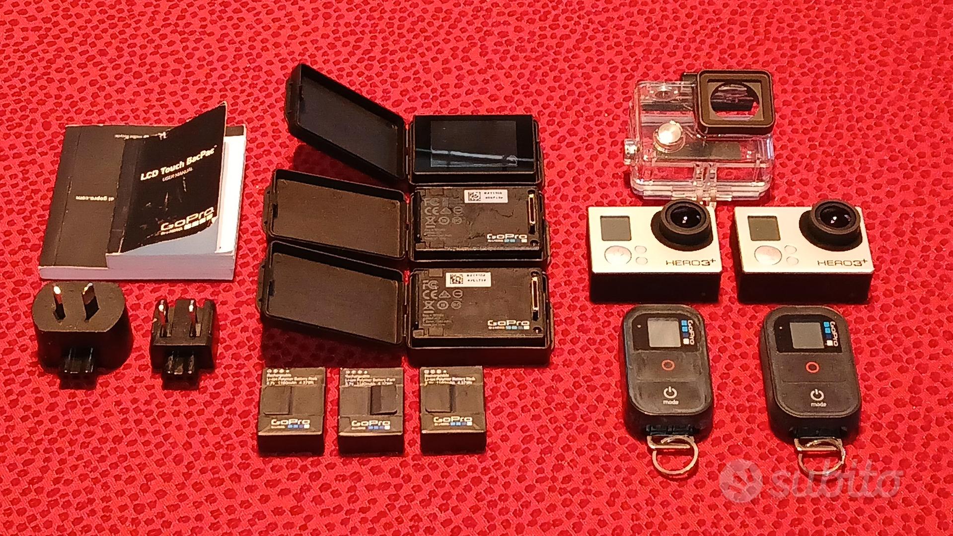 2 gopro hero 3+ black edition - Audio/Video In vendita a Pavia