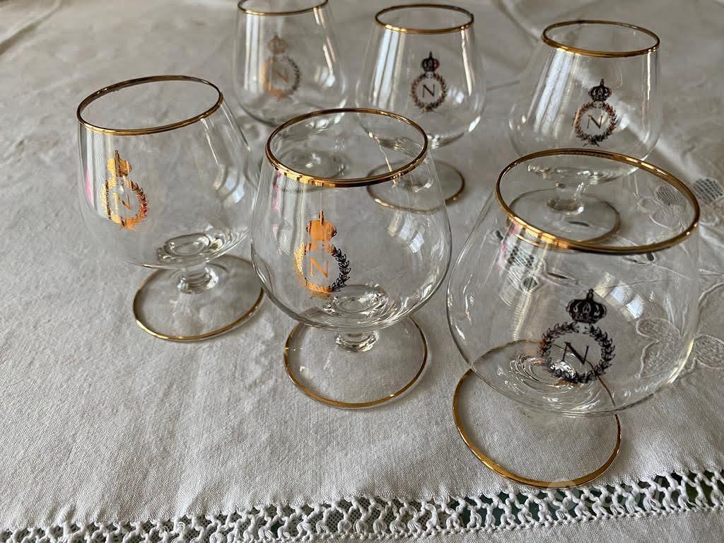 6 bicchieri napoleon vintage anni 60' - Collezionismo In vendita a Milano