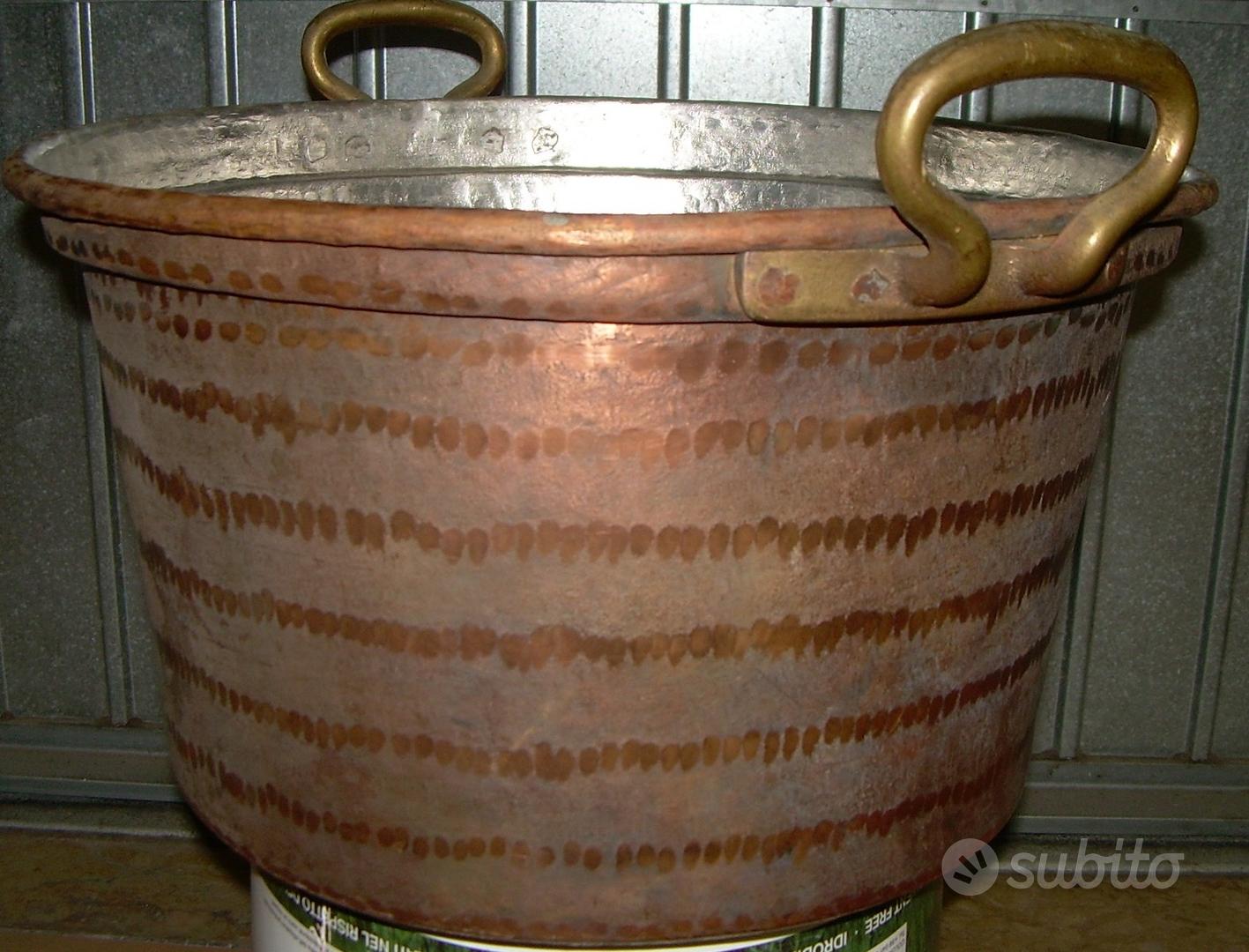 Paiolo pentolone in rame antico - Arredamento e Casalinghi In vendita a ...
