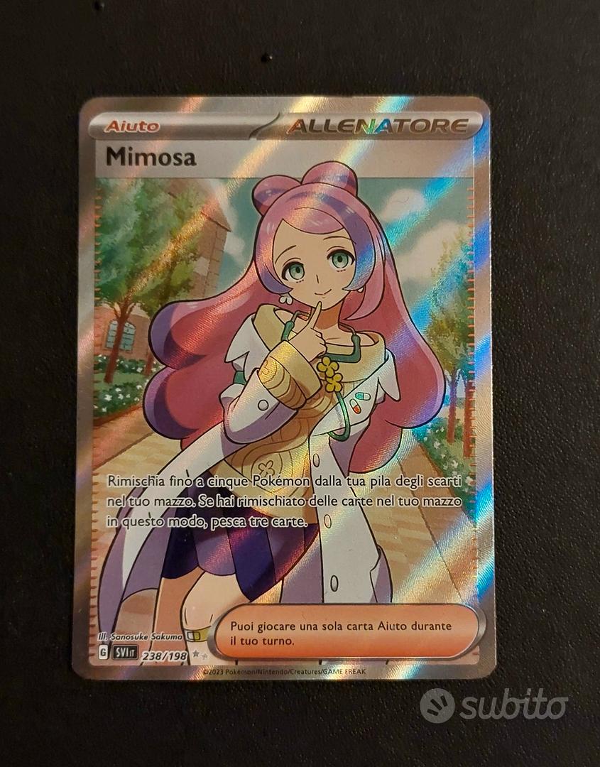 carta pokemon mimosa full art - Collezionismo In vendita a Vicenza