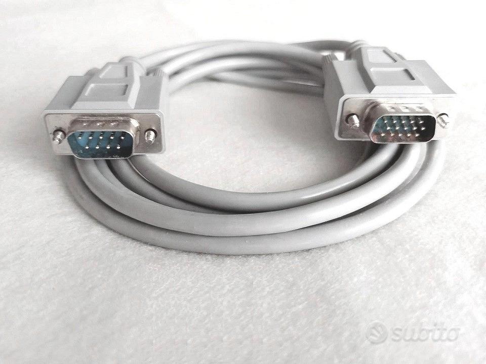 Cavo adattatore VGA 15 pin RS232 9 pin maschio - Informatica In vendita ...