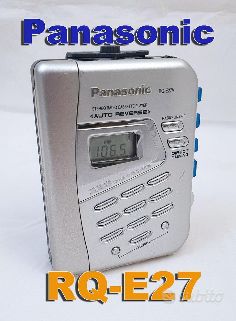 Panasonic Radio Cassette Player WALKMAN RQ-E27V - Audio/Video In ...