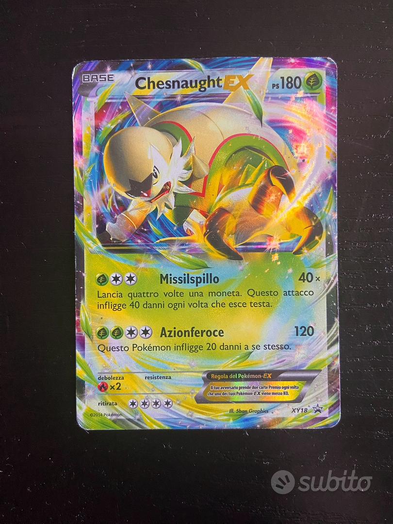 Carta Pokemon Mega Chesnaught Chesnaught EX XY Promos