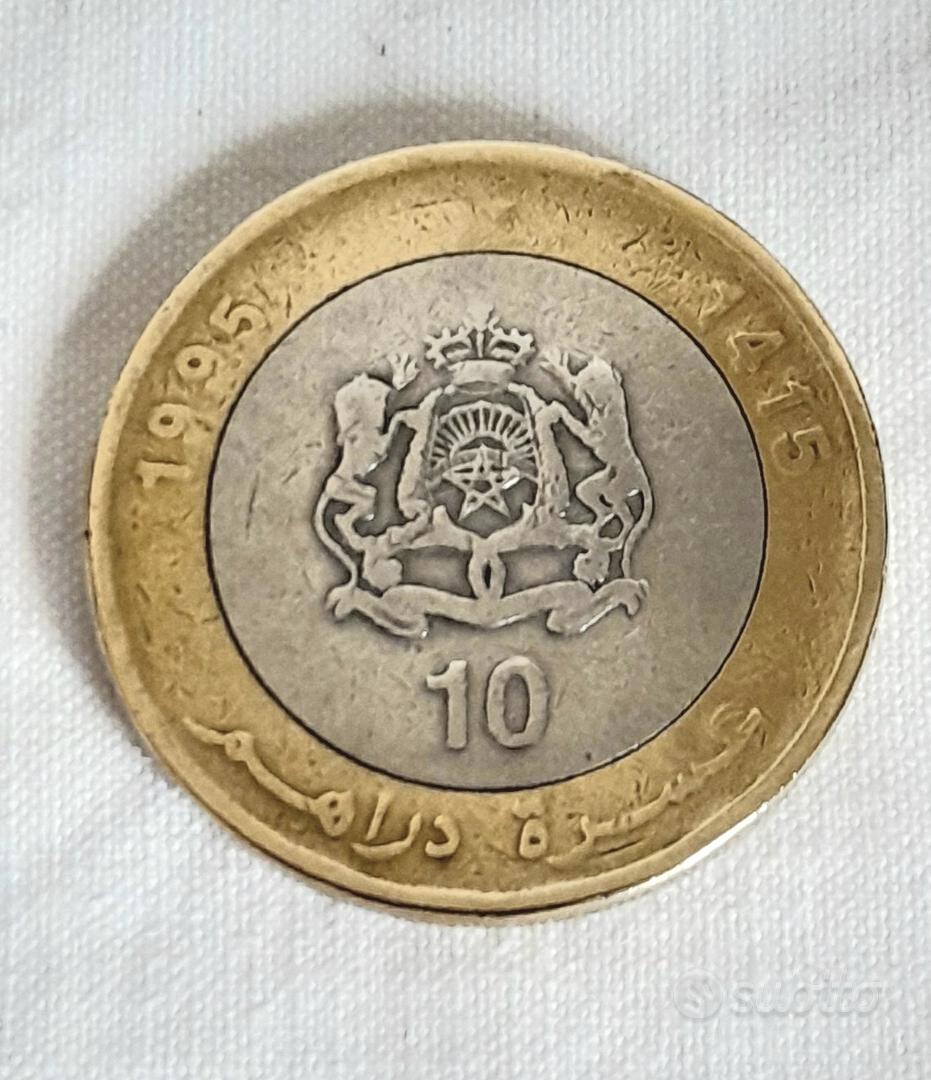 10 Dirham - Moneta Marocco - Collezionismo In vendita a Napoli