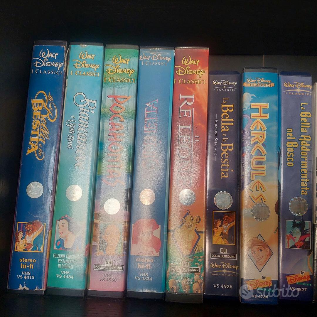 Vhs disney - Audio/Video In vendita a Messina