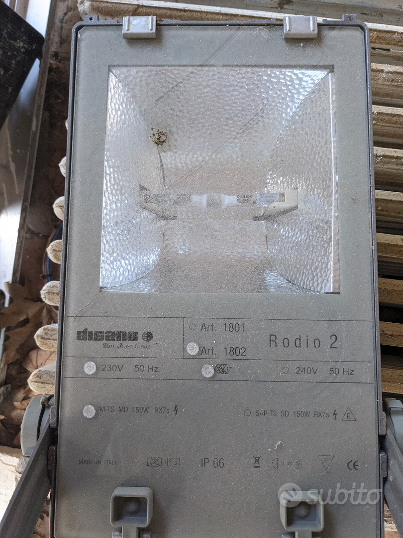 Fari alogeni (2 PEZZI) - Giardino e Fai da te In vendita a Pistoia