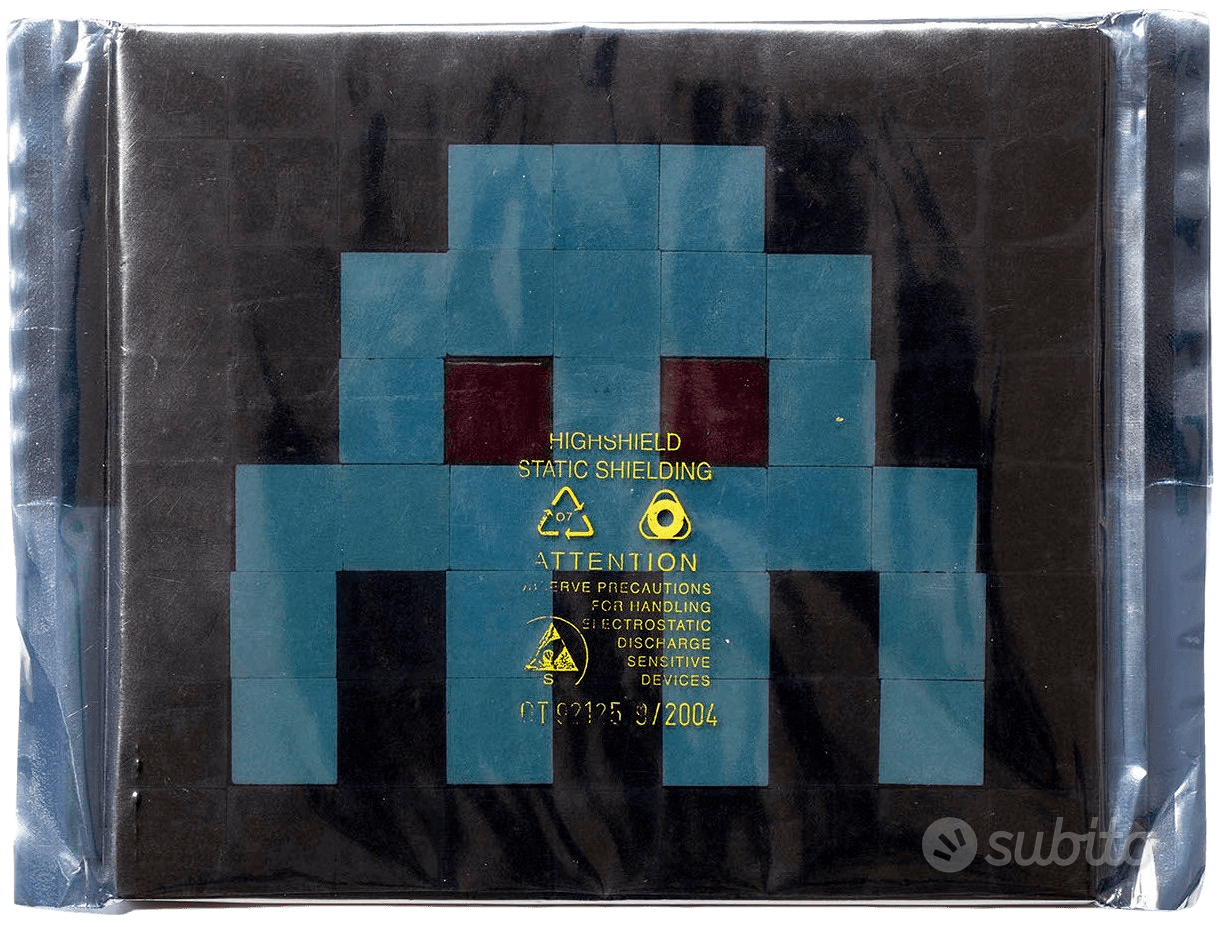 Invader Invasion Kit Octopus opera arte street art - Collezionismo In ...