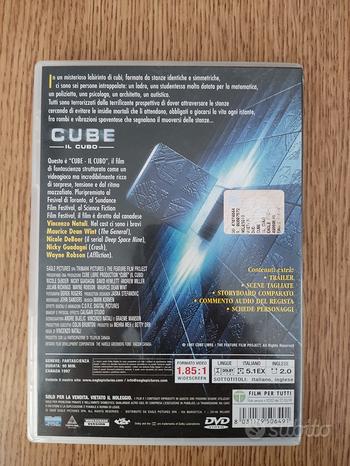 Dvd "cube" il cubo - usato,originale - Musica e Film In vendita a Ravenna