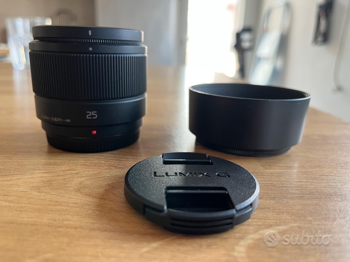 Panasonic lumix 25mm f1.7 micro 4/3 - Fotografia In vendita a Roma