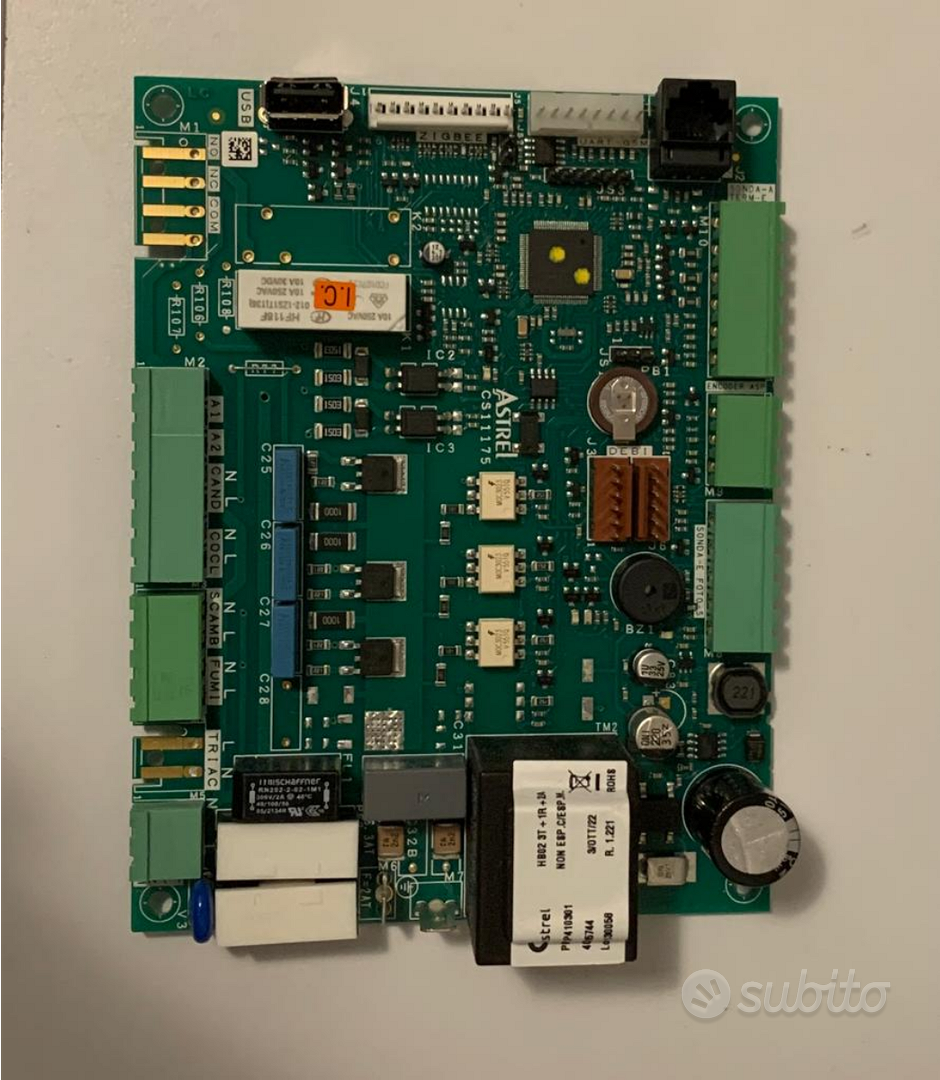 Scheda per caminetto pellet montegrappa atomo 9 - Elettrodomestici In ...