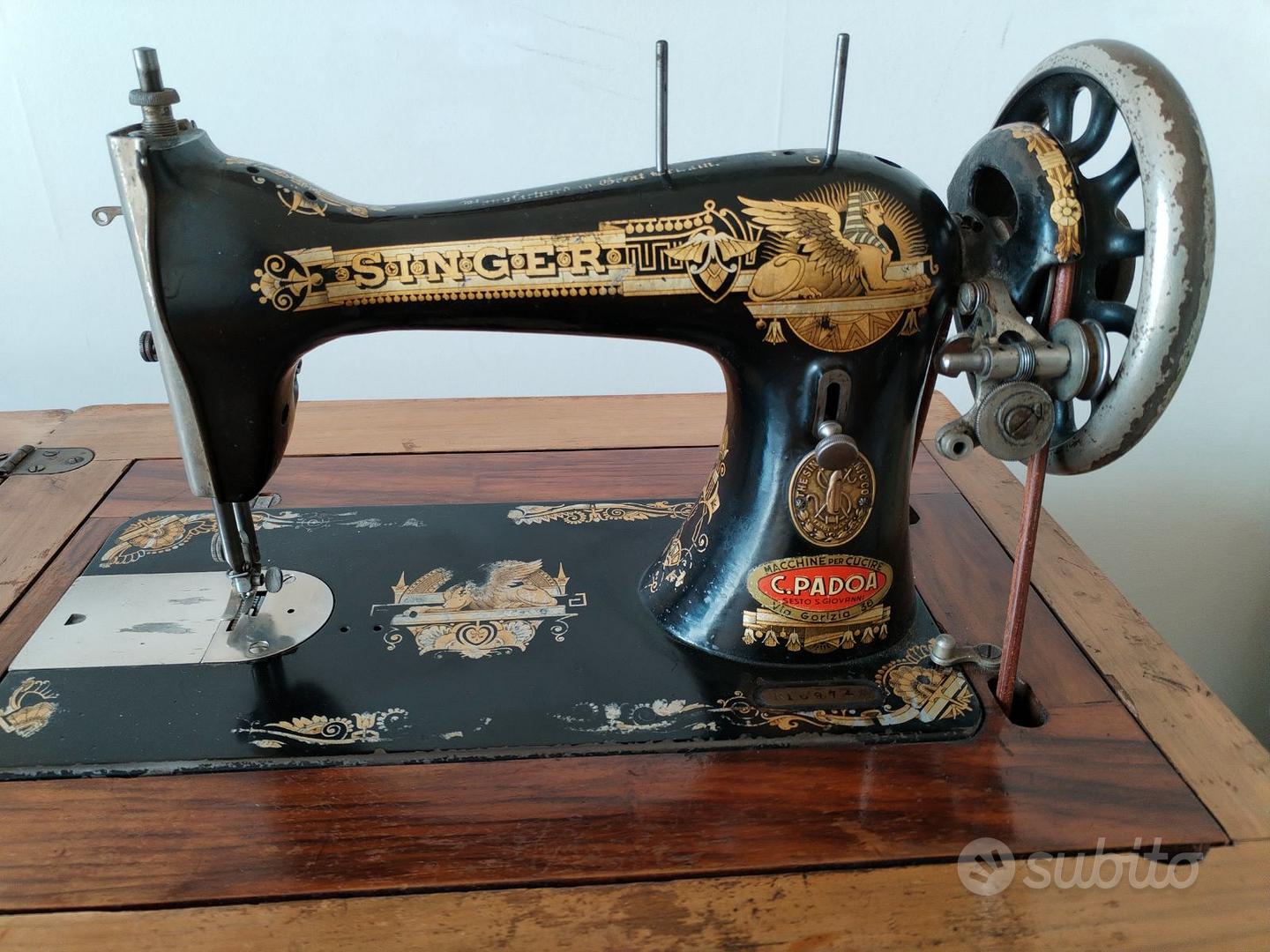 antica macchina da cucire Singer - Collezionismo In vendita a Milano