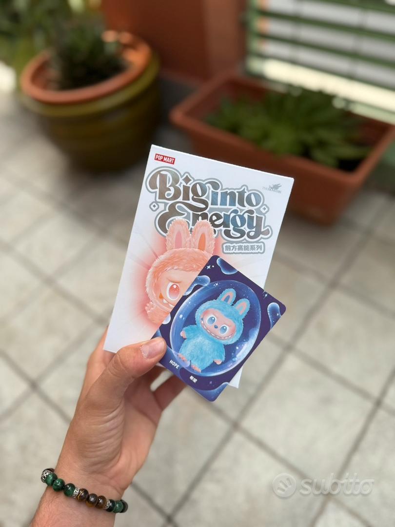 Popmart Original Labubu Big Into Energy - Hope - Collezionismo In ...