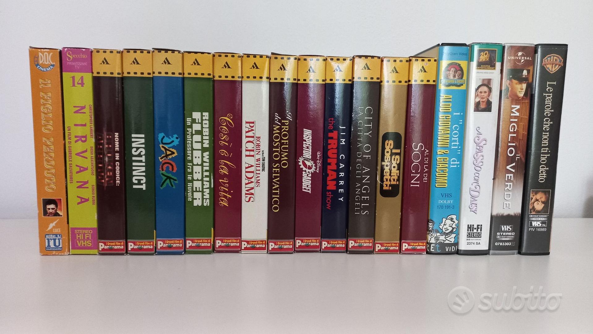 CASSETTE VHS - Audio/Video In vendita a Mantova