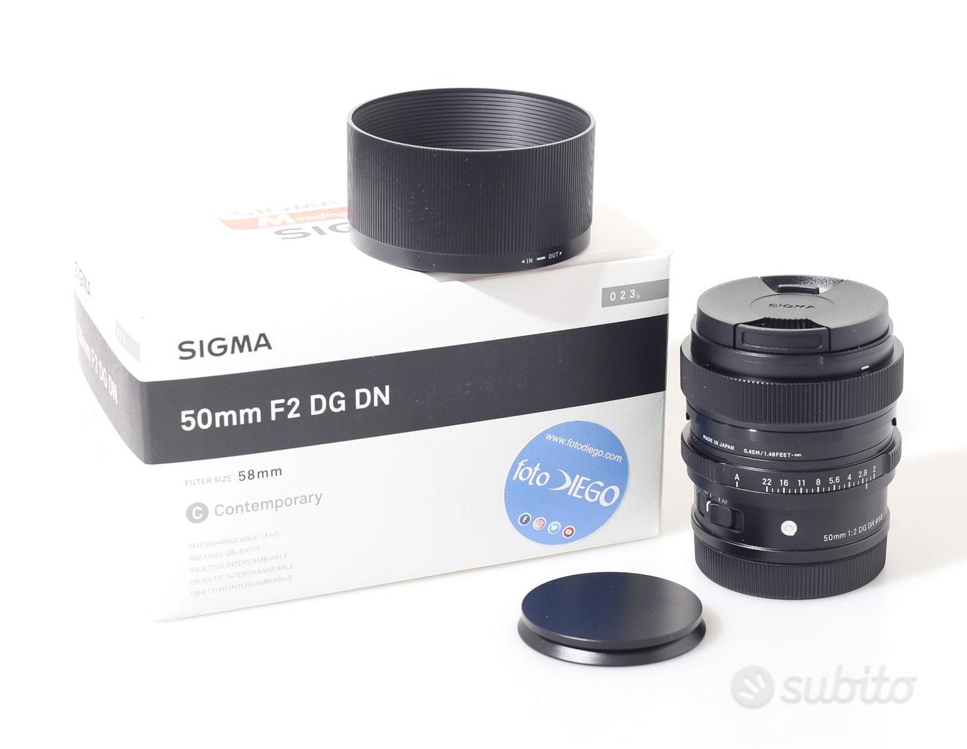 Subito - Foto Diego - OBIETTIVO SIGMA C 50 MM F/2 DG DN. L-MOUNT ...