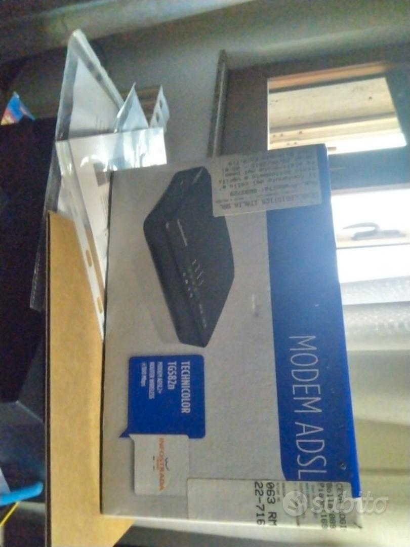 Modem ADSL Technicolor TG582n – Infostrada/Wind - Informatica In ...