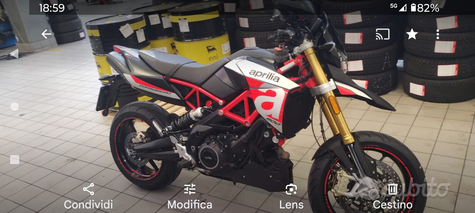 Aprilia Dorsoduro 900 2017 - Moto e Scooter In vendita a Monza e della ...
