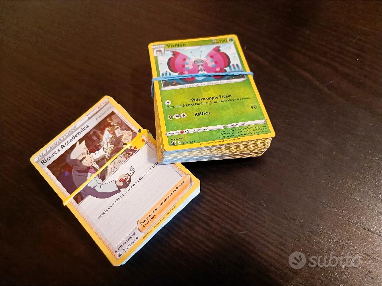 Mazzetti carte Pokemon italiane originali - Collezionismo In vendita a Roma