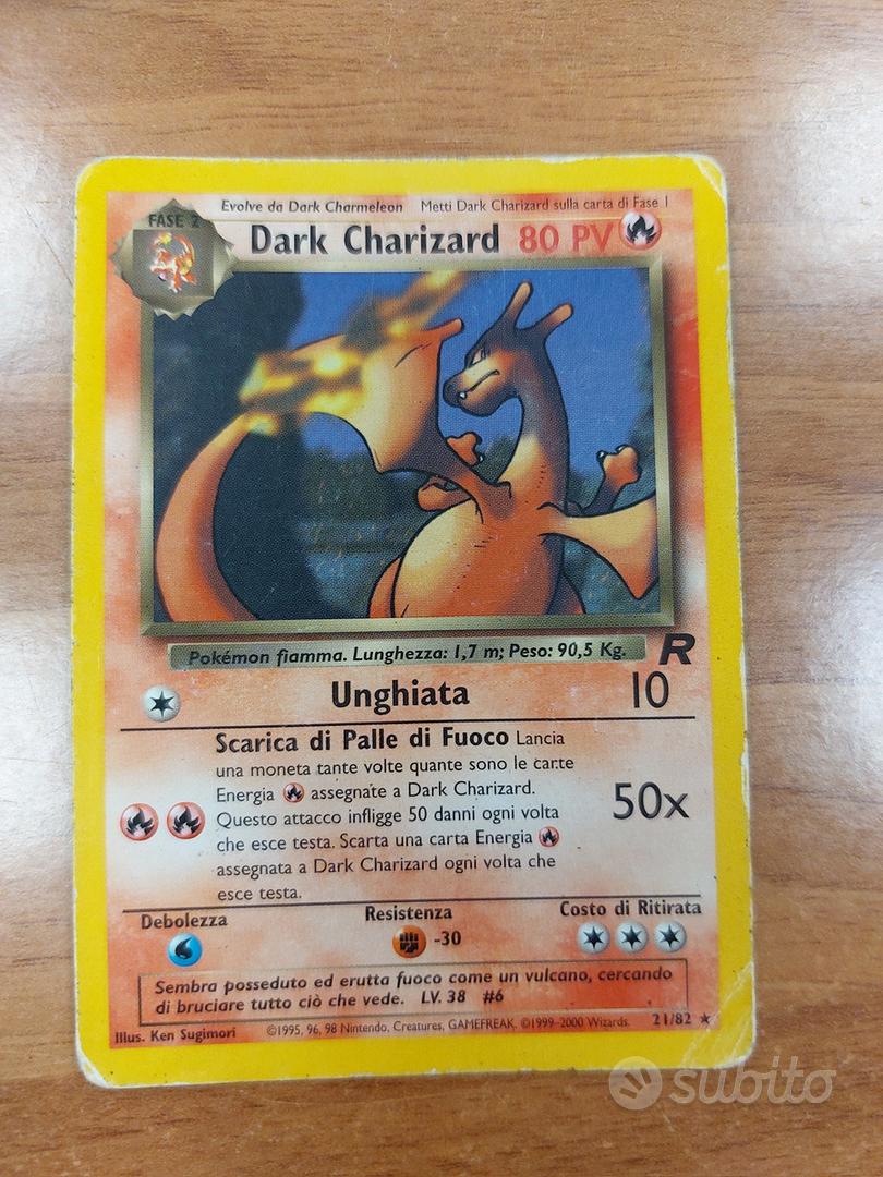 Pokemon Dark Charizard Set Team Rocket - Collezionismo In vendita a ...