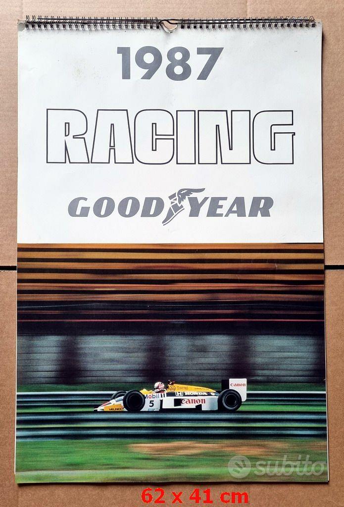 Calendari auto Goodyear - Ruoteclassiche - Collezionismo In vendita a Pavia