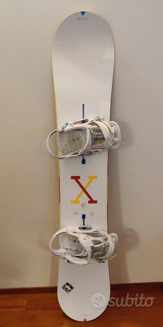 Snowboard Burton Custom X 162w + attacchi Burton - Sports In vendita a ...