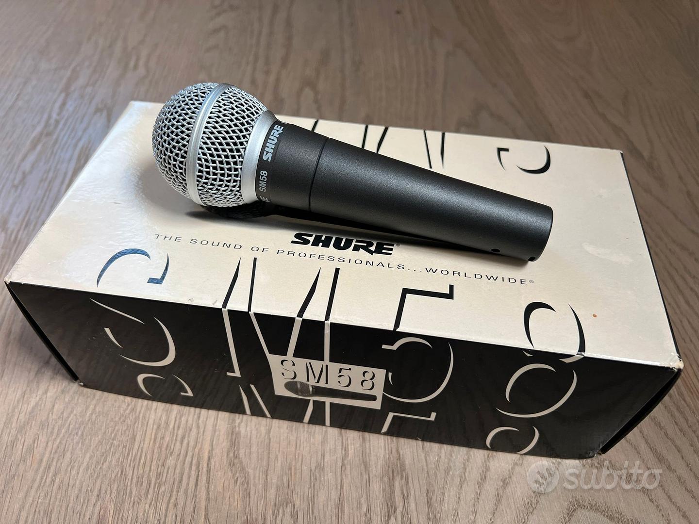 Microfono professionale Shure SM58 - Audio/Video In vendita a Prato