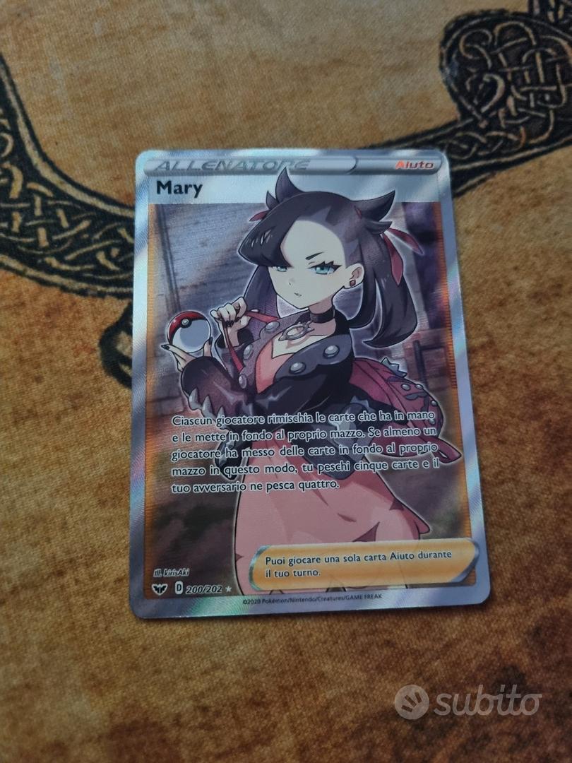 Carta pokemon Mary full art (IT) - Collezionismo In vendita a Cuneo