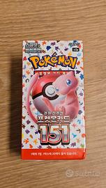 Pokemon 151 Display Booster Box KOR - Collezionismo In vendita a Reggio ...