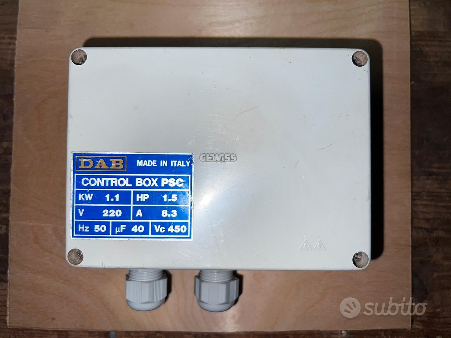 DAB Control Box Pompa sommersa - Giardino e Fai da te In vendita a Mantova
