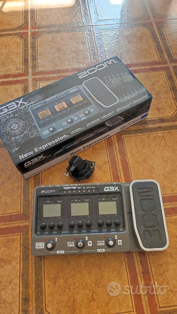 Multieffetto Zoom G3X con scatola originale - Strumenti Musicali In vendita a Salerno