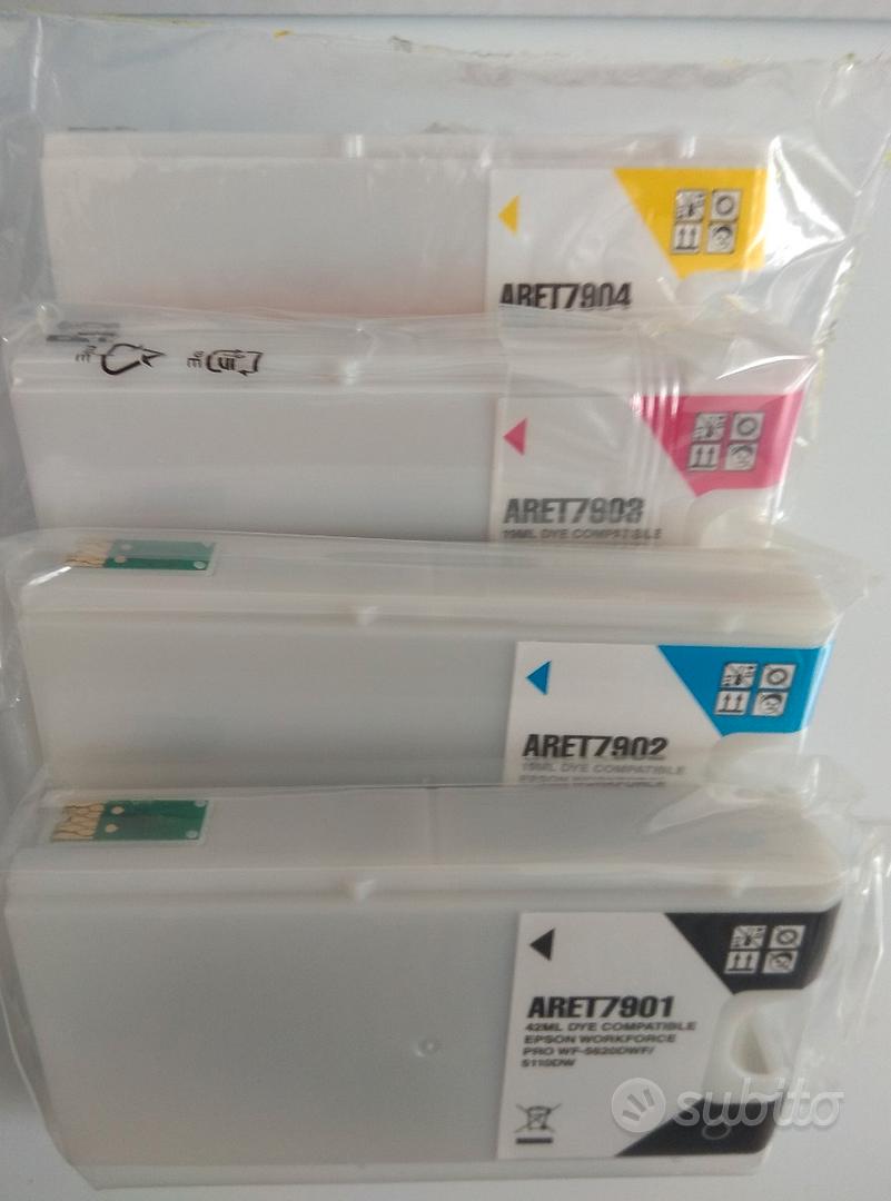 Kit 4 Cartucce Epson T7901/2/3/4 compatibili - Informatica In vendita a ...