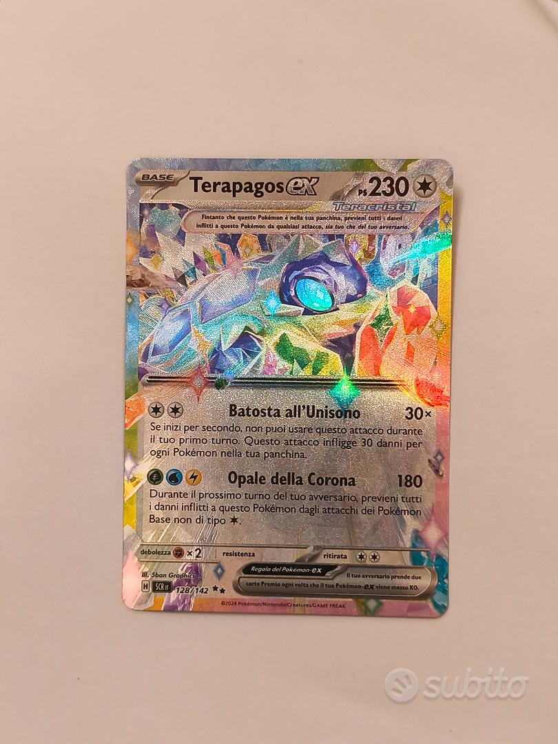 carta Pokémon terapagos full art - Collezionismo In vendita a Vicenza