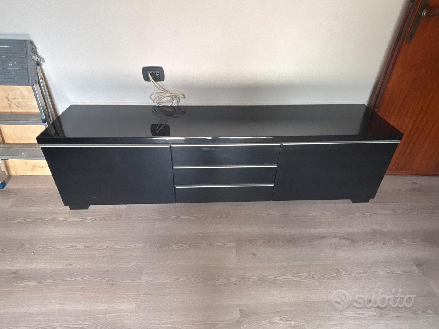 Mobile porta tv ikea besta nero laccato - Arredamento e Casalinghi In ...