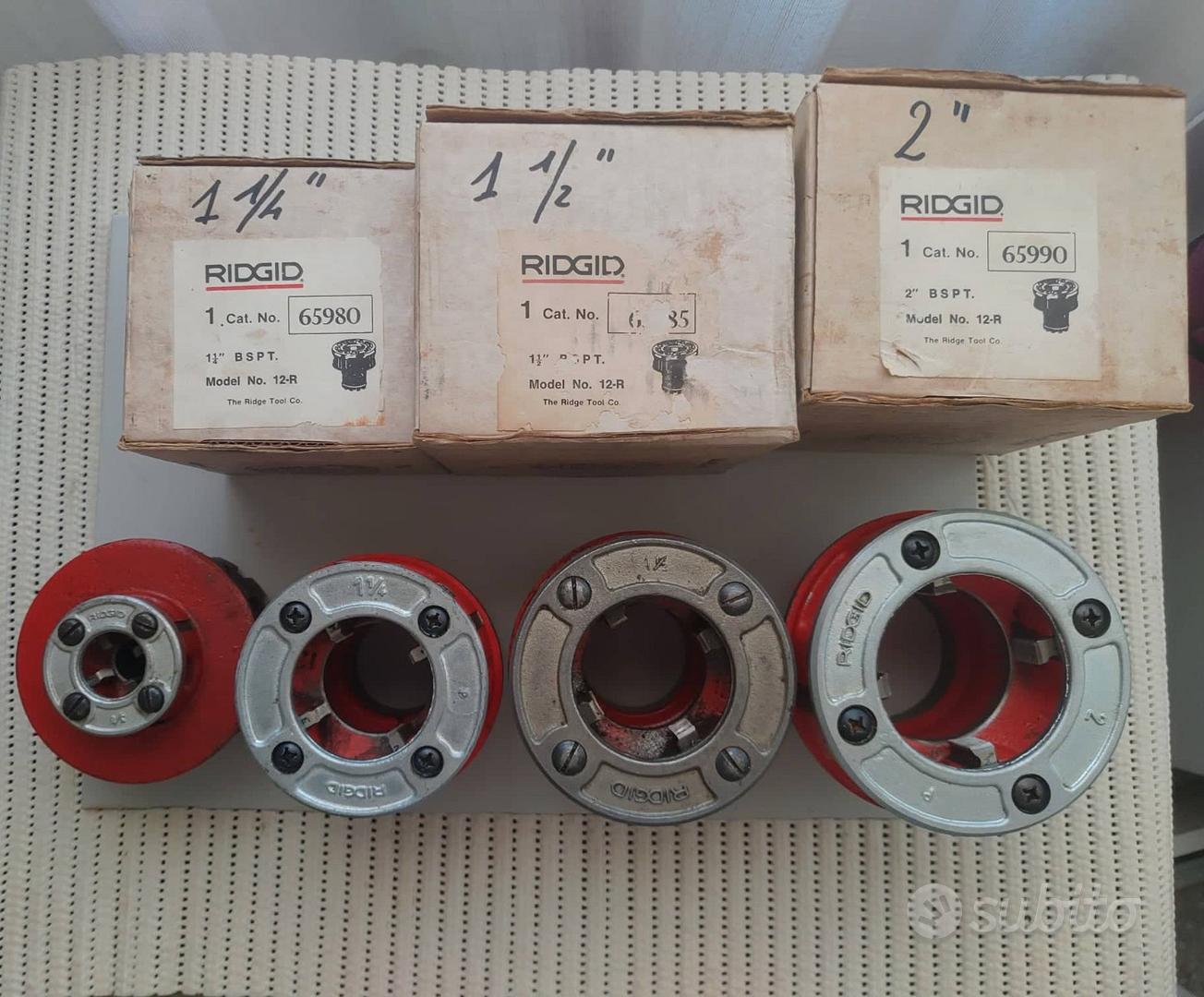 Teste RIDGID per filiera manuale RIDGID mod.12 - R - Giardino e Fai da ...
