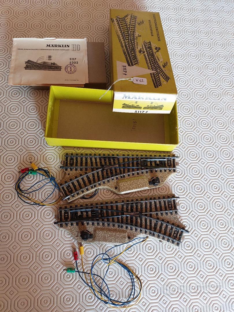 marklin Trenini 5117 scambi elettrici Top v62 - Collezionismo In ...