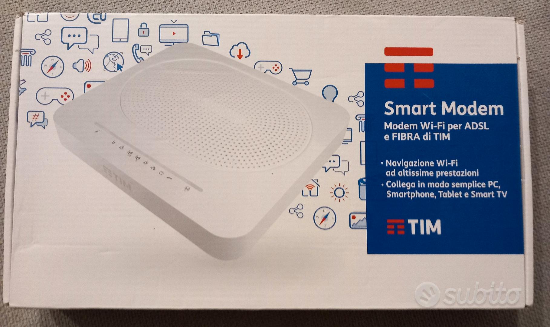 Modem Wi-Fi per ADSL e FIBRA di TIM - Informatica In vendita a Modena