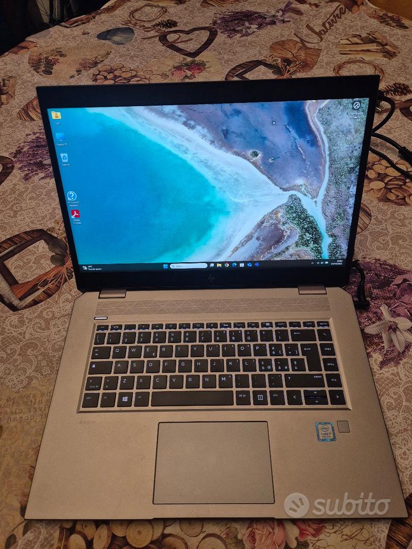 HP ZenBook G5 i7 8750H 32Gb ram Nvidia QuadroP1000 - Informatica In ...